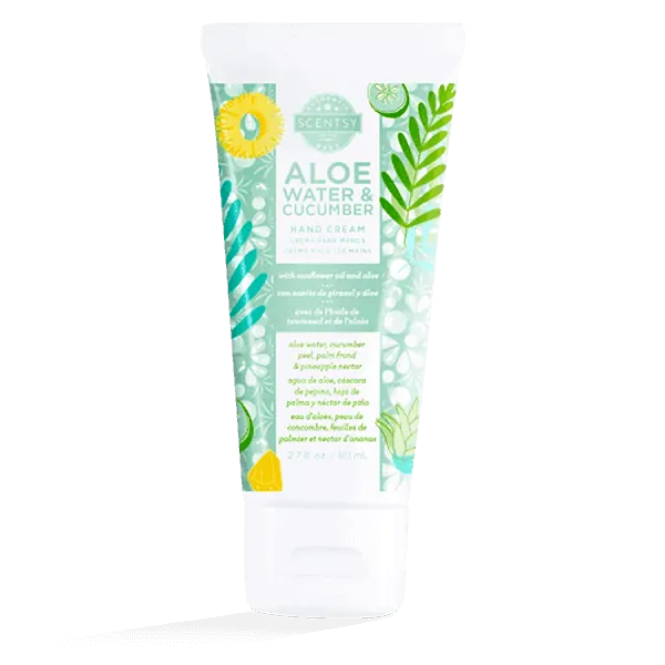 Aloe Water & Cucumber Hand Cream – Scentsy Online Store