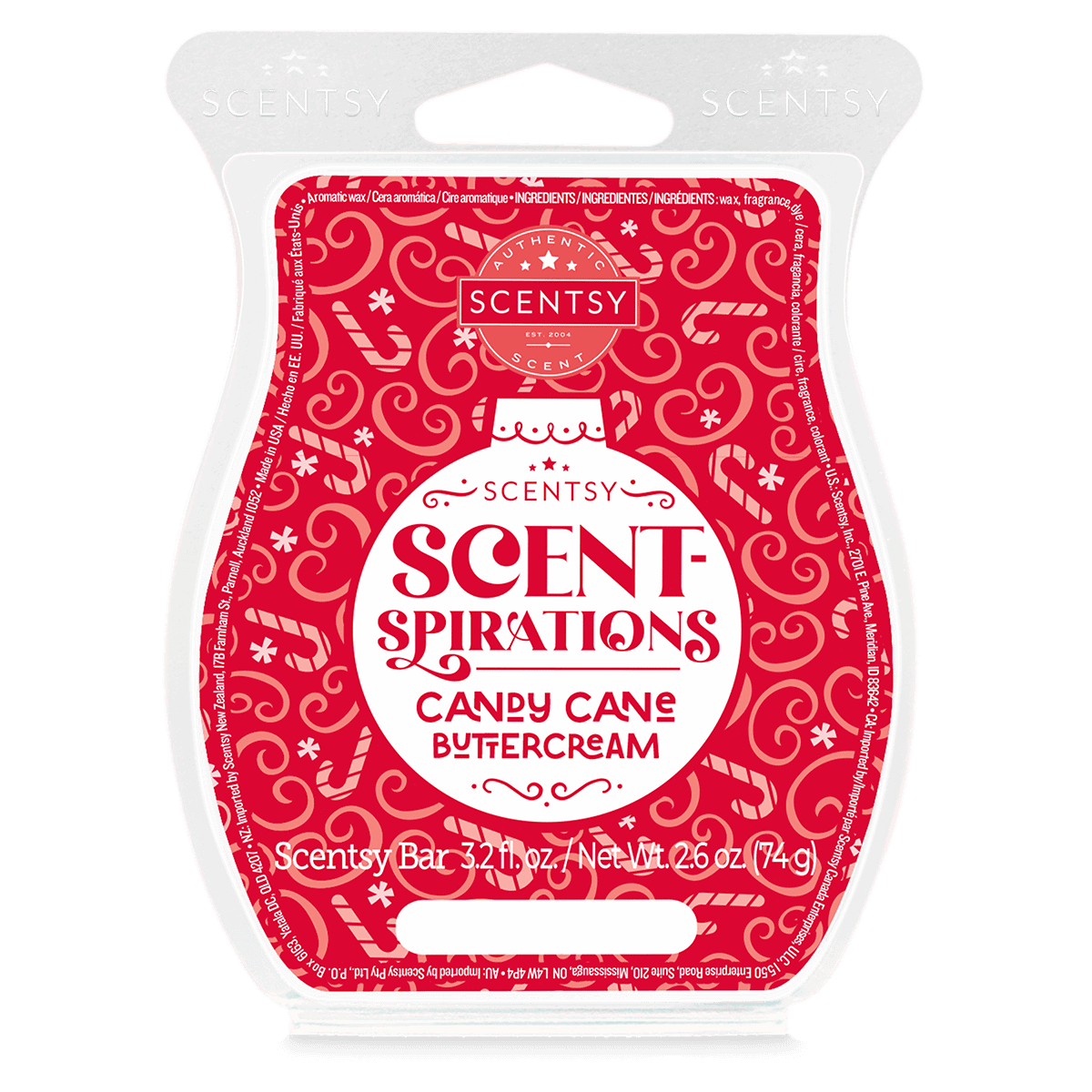 Candy Cane Buttercream Scentsy Bar Scentsy Online Store