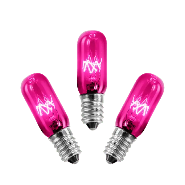 Replacement 15w Pink Light Bulb - 3 Pack – Scentsy Online Store