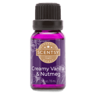 Creamy Vanilla & Nutmeg Natural Oil Blend – Scentsy Online